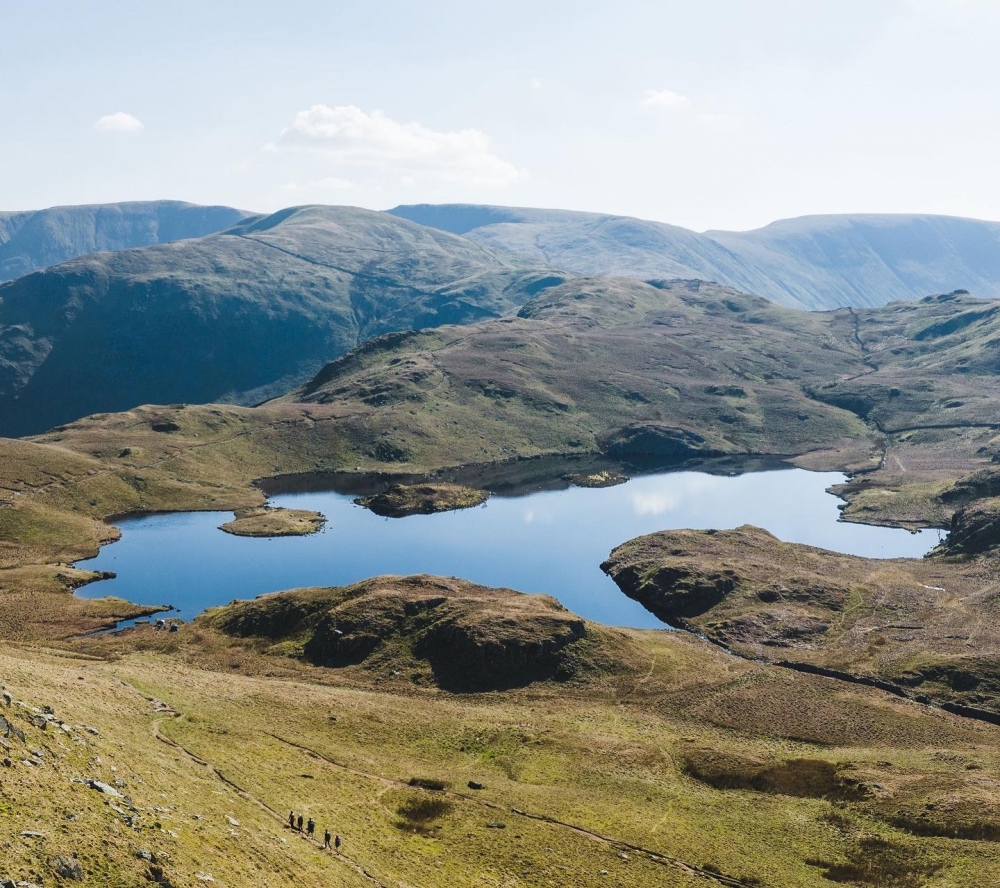 Hike/Tarn Swim to Angle Tarn